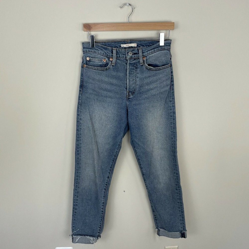 Levis Wedgie Icon Fit Rise Wedgie Rigid Denim Jeans S… - Gem